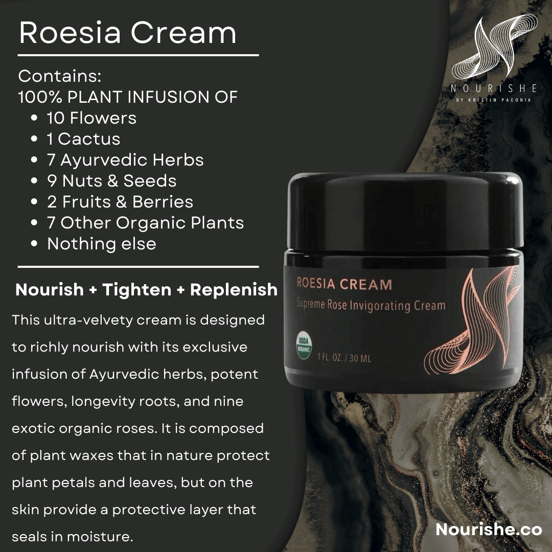 Roesia Cream | 100% Natural & Vegan Skincare by Nourishe Organics