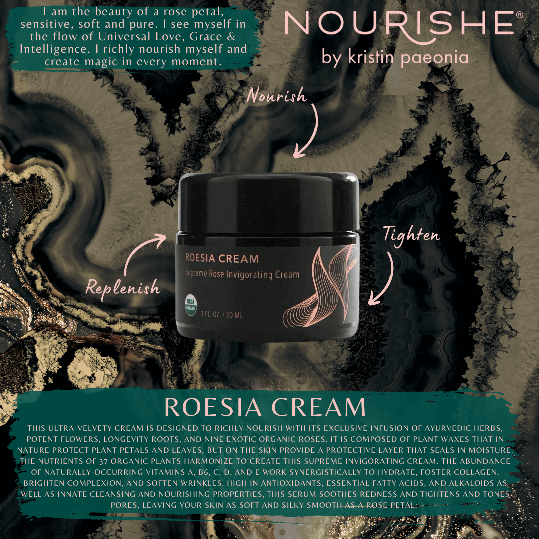 Roesia Cream | 100% Natural & Vegan Skincare by Nourishe Organics